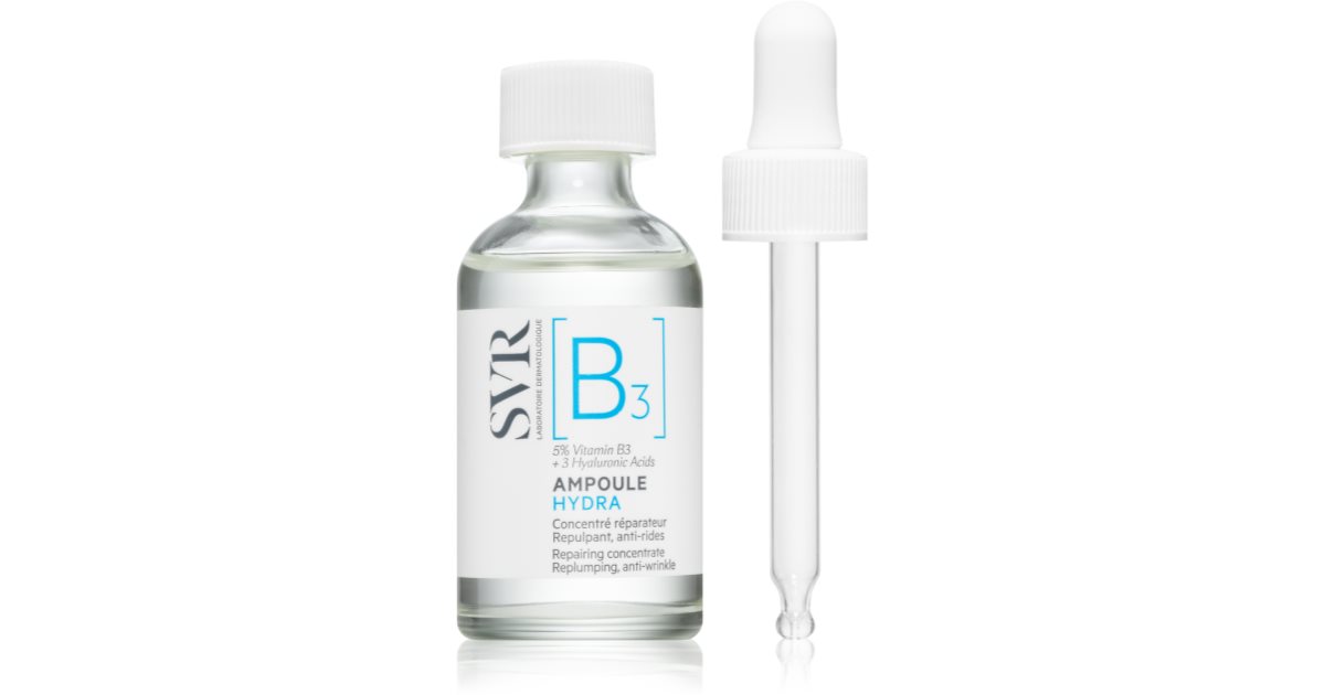 SVR Ampoule Hydra moisturising serum with anti-wrinkle effect | notino ...