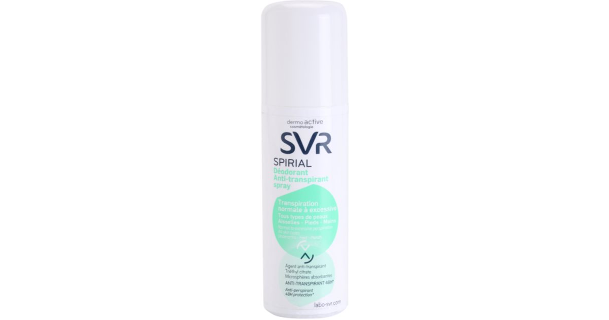 SVR Spirial Antiperspirant Spray | notino.co.uk