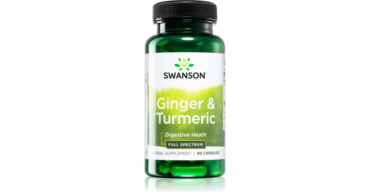 Swanson Ginger & Turmeric | notino.pl
