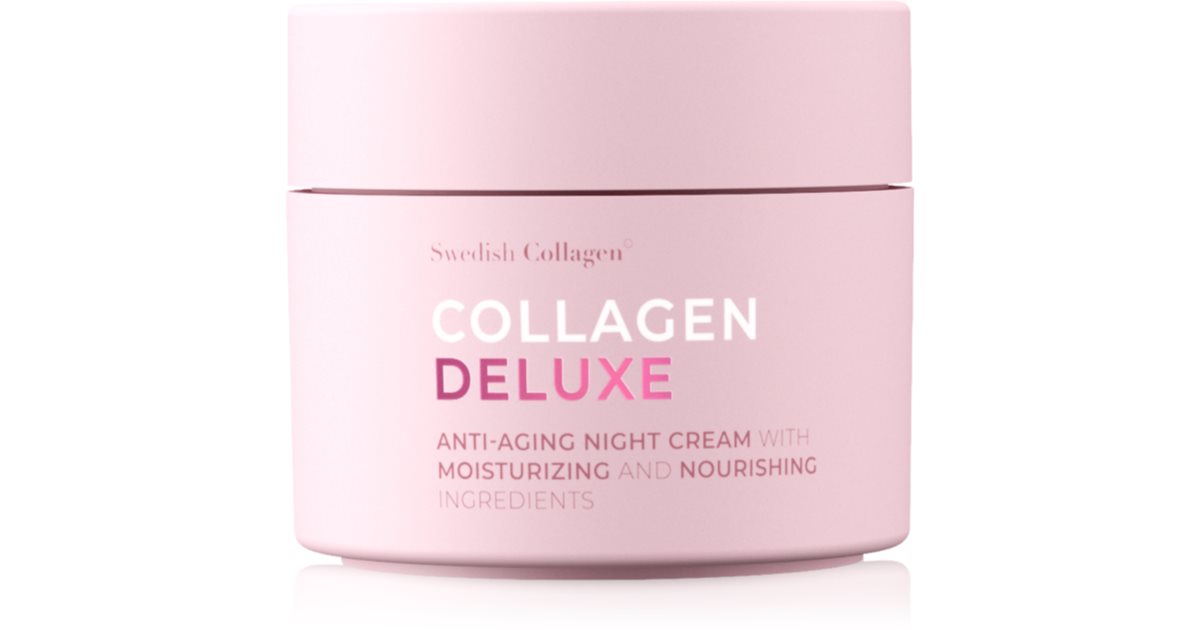 Swedish Collagen Deluxe Night Cream night cream with rejuvenating ...