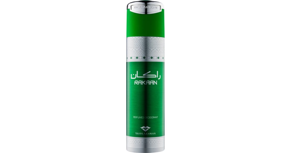 Swiss Arabian Rakaan déo-spray pour homme 200 ml | notino.fr