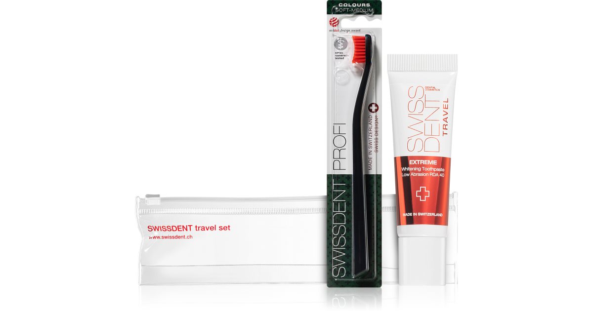 Swissdent Extreme Travel Set dental care set | notino.co.uk