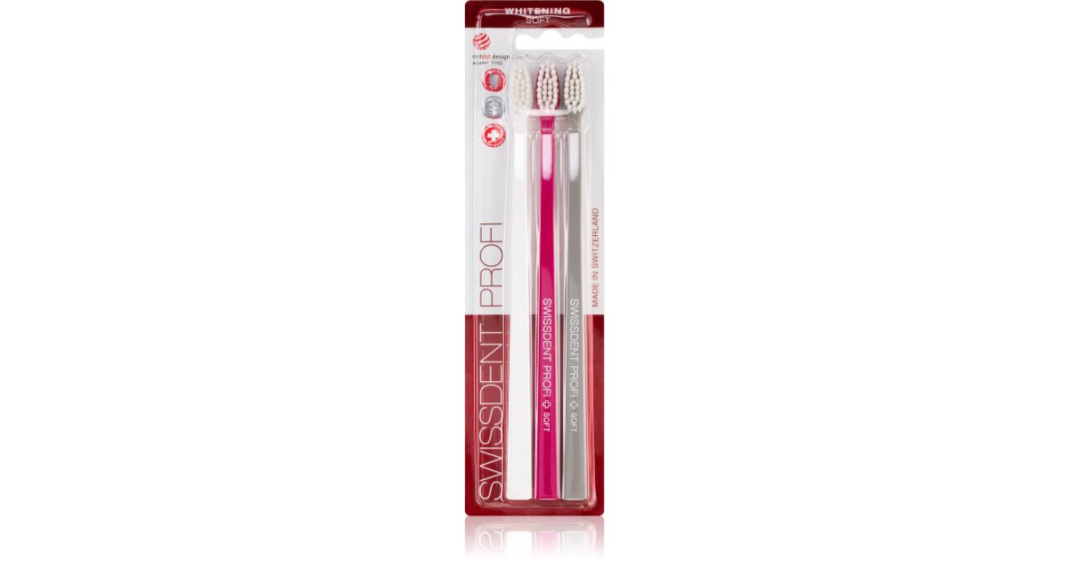 Swissdent Profi Whitening soft toothbrushes | notino.co.uk