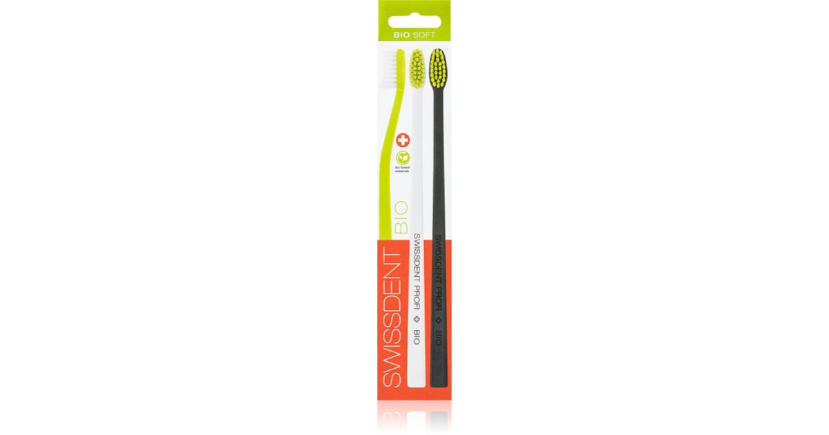 Swissdent BIO Trio pack Toothbrush soft | notino.ie