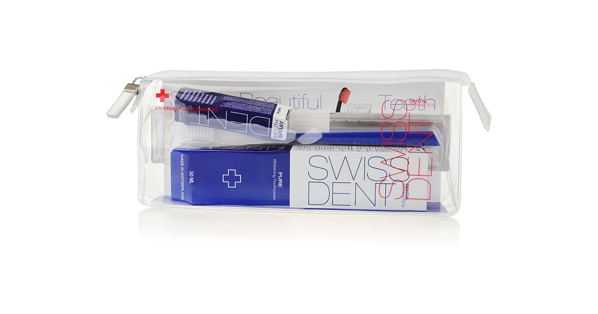 Swissdent Emergency Kit BLUE coffret cosmétique II. | notino.fr
