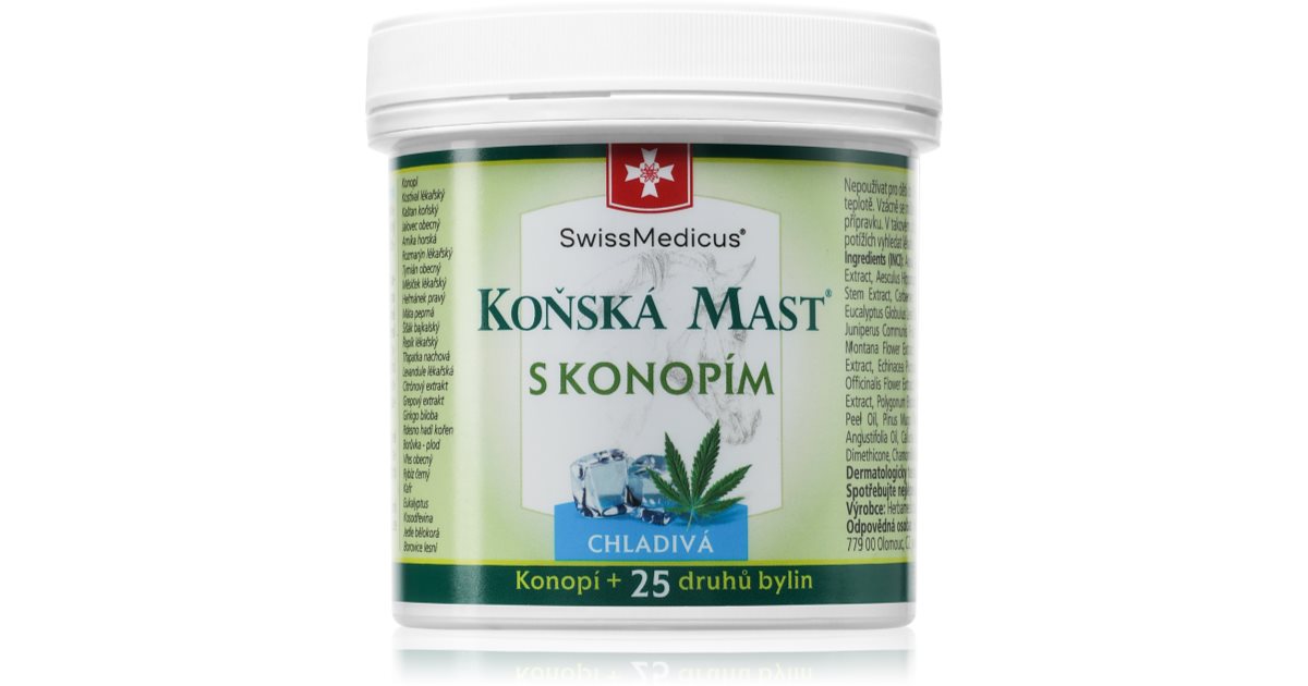 SwissMedicus Koňská mast s konopím chladivá Ointment | notino.ie