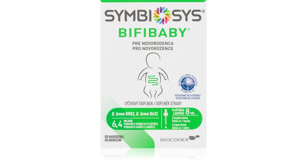 Symbiosys Bifibaby probiotické kapky pro podporu trávení | notino.cz