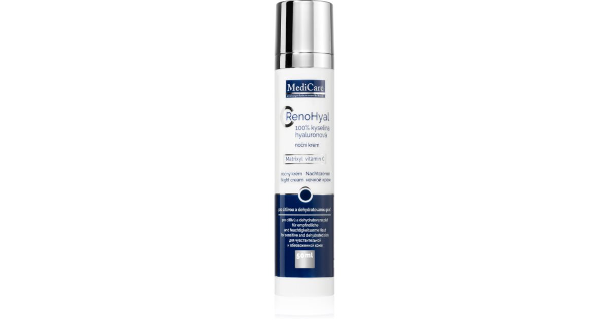 Syncare Medicare Renohyal 100% hyaluronic acid Night Cream for ...