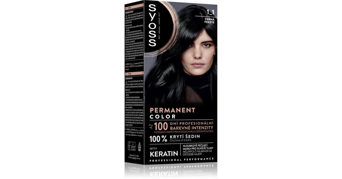 Syoss Color coloration cheveux permanente | notino.fr