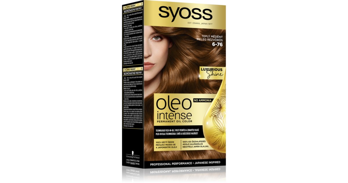 Syoss Oleo Intense permanent hair dye with oil Review | notino.co.uk