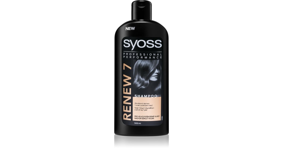 Syoss Renew 7 Complete Repair Shampoo für beschädigtes Haar