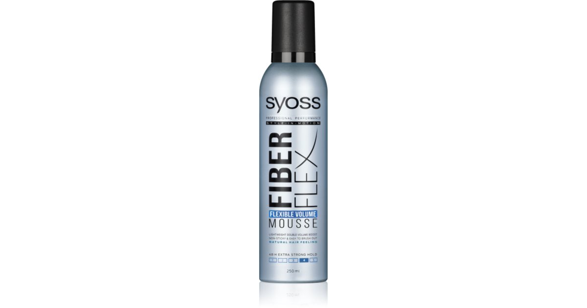 Syoss Fiber Flex Styling Mousse for hair volume | notino.ie