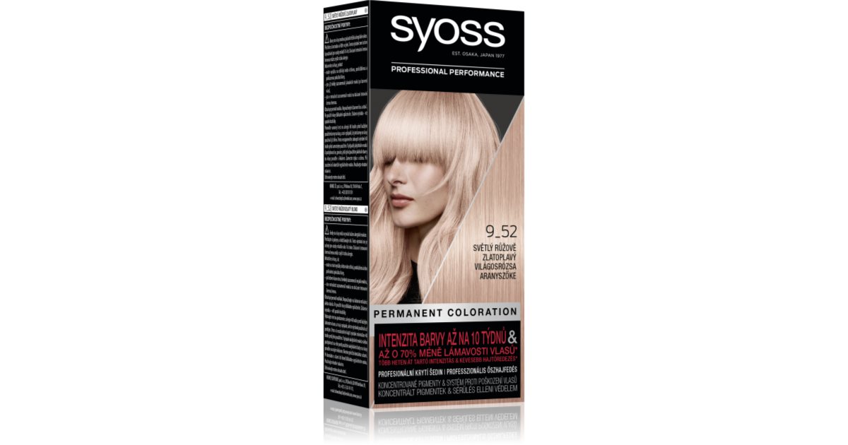 Syoss Color coloration cheveux permanente | notino.fr