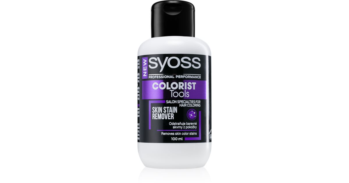 Syoss Colorist Tools removedor de tinte tratamiento rejuvenecedor ...