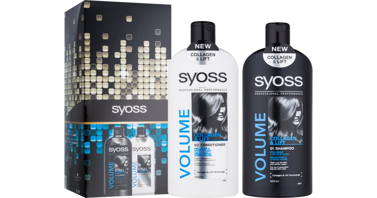 Syoss Volume Collagen & Lift zestaw kosmetyków I.