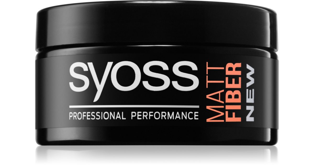 Syoss Matt Fiber mattifying styling paste for hold and shape | notino.co.uk