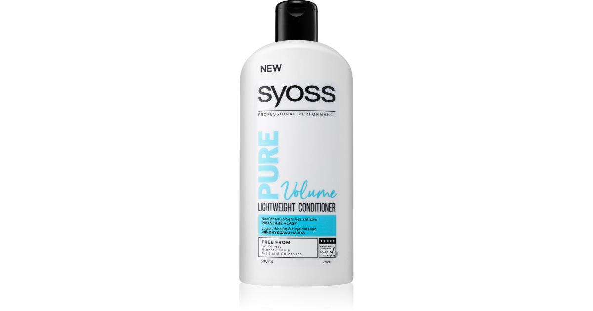 Syoss Pure Volume | Livrare rapida! | Notino.ro