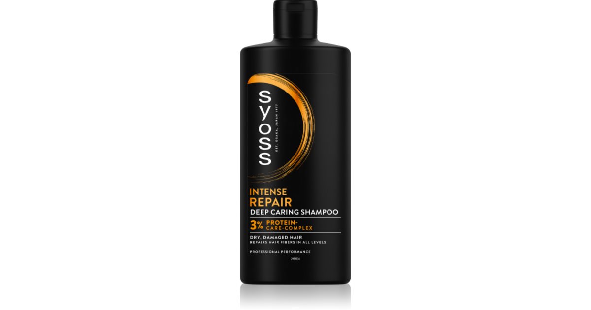 Syoss Repair regenerating shampoo for dry and damaged hair | notino.co.uk