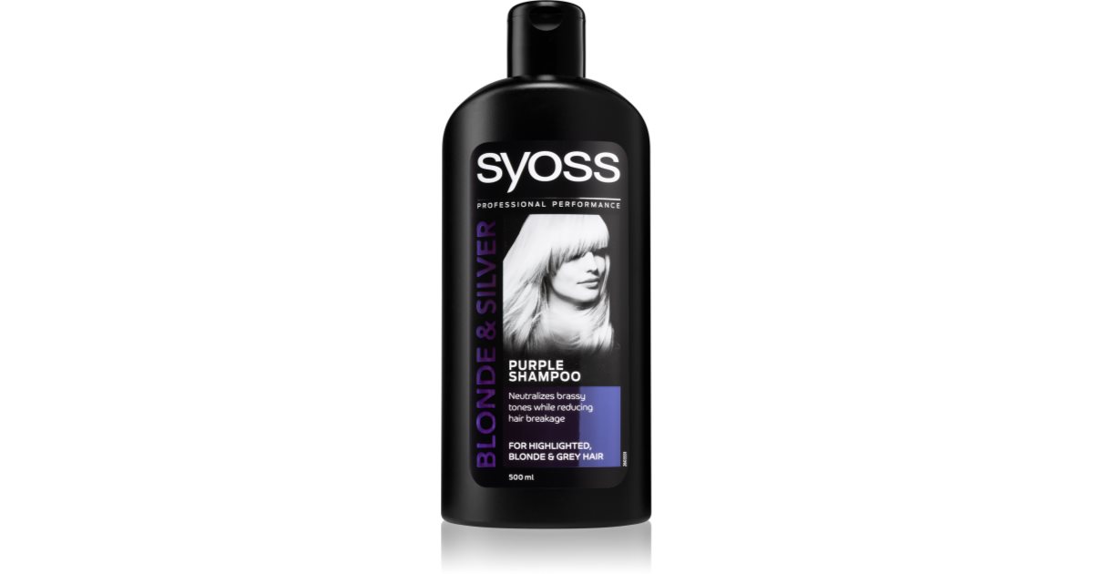 Syoss Blonde & Silver Brassy Tones Neutralizing Shampoo | notino.co.uk