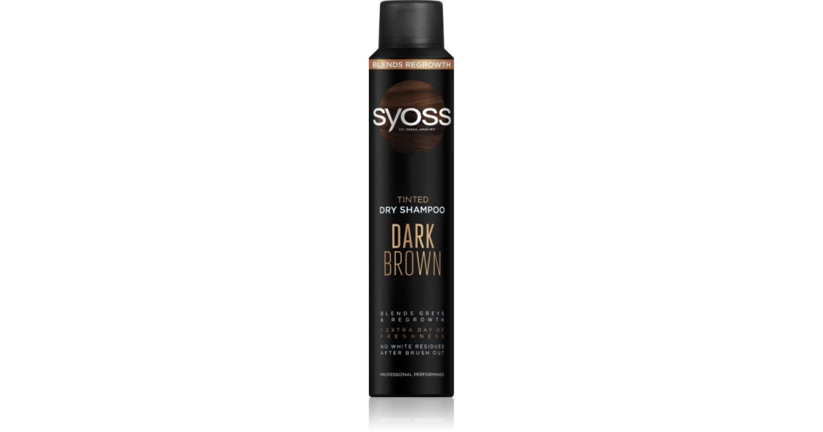 Syoss Dark Brown dry shampoo for dark hair | notino.co.uk