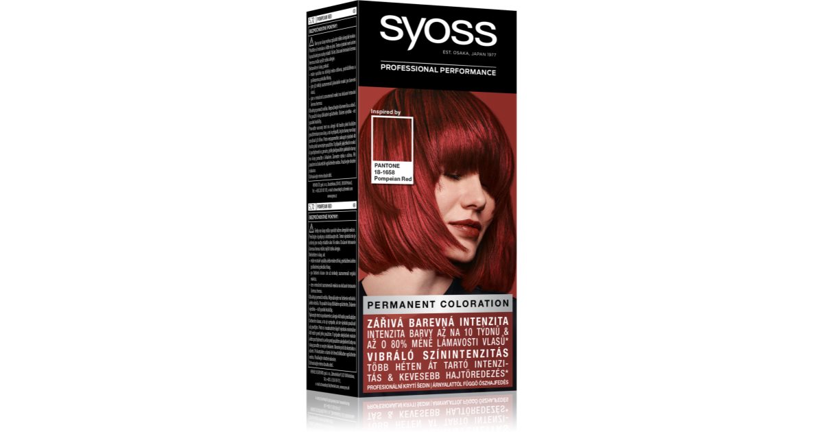 Syoss Color permanentní barva na vlasy | notino.cz