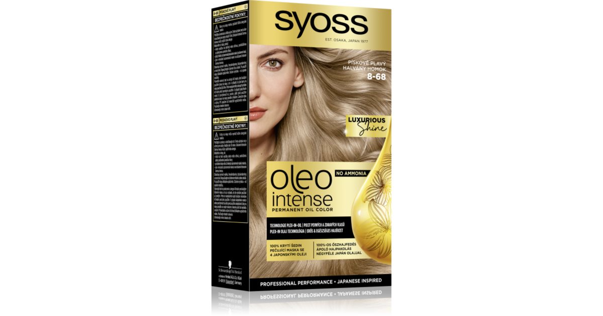 Syoss Oleo Intense перманентната боя за коса с олио | notino.bg