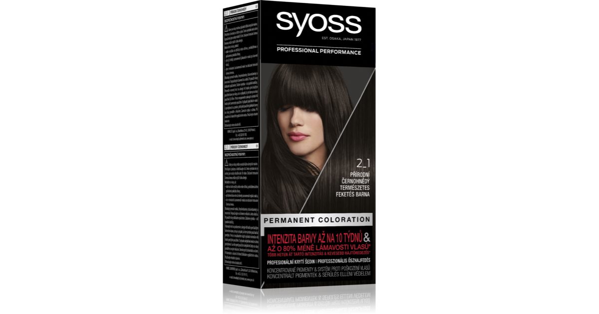 Syoss Color coloration cheveux permanente | notino.fr