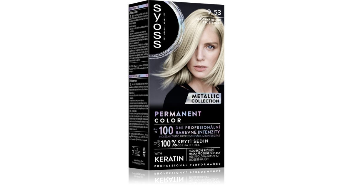 Syoss Color Metallic Collection tinte permanente para cabello | notino.es