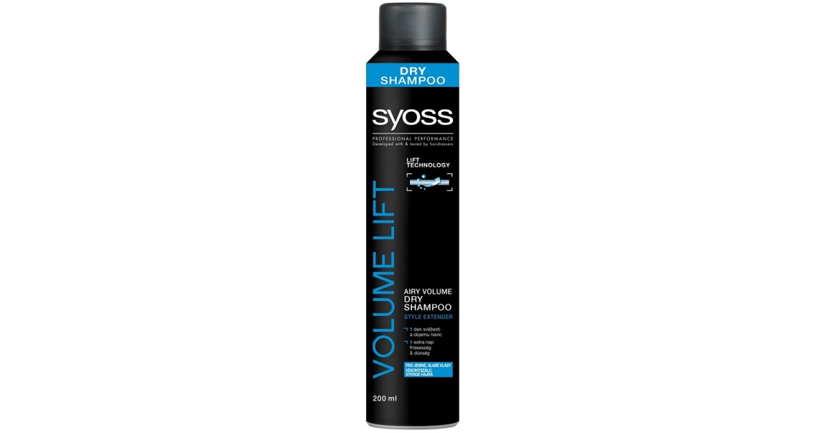 Syoss Volume Lift champô seco para dar volume | notino.pt