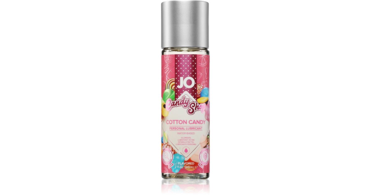 System JO Candy Shop H2O Cotton Candy Gleitgel mit Geschmack