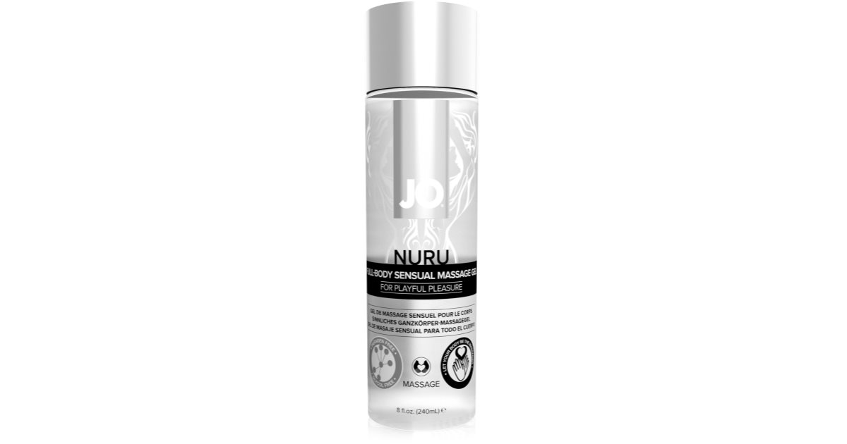 System Jo Nuru Full Body Massagegel Notinoat