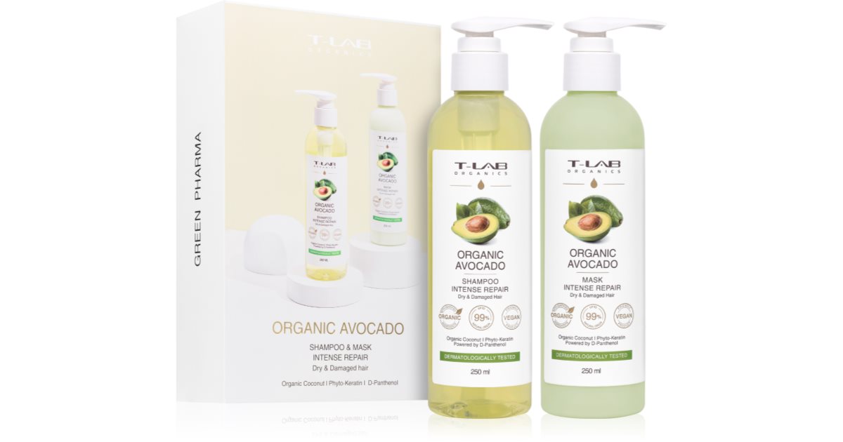 T-LAB Organics Organic Avocado Set | Brza dostava | notino.hr