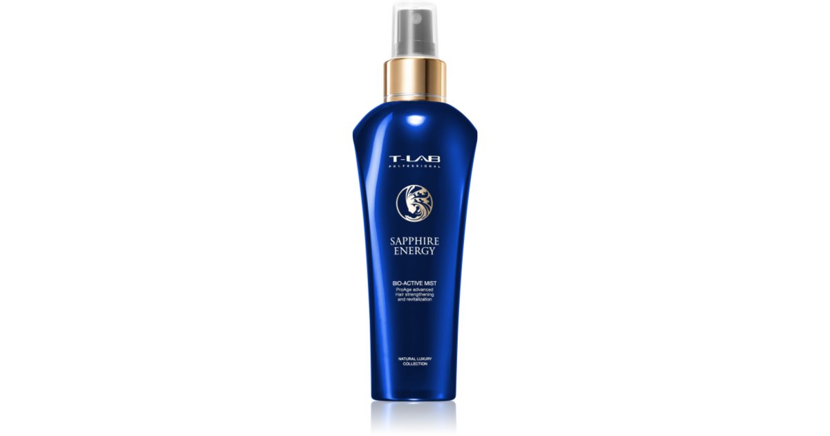 T-LAB Professional Sapphire Energy repair spray for hair and scalp ...