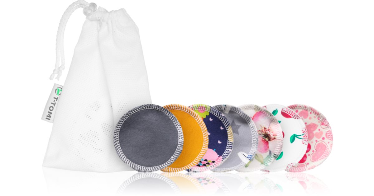T-TOMI Make-up Removal Pads Set Soft 1 Week daugkartinio naudojimo ...
