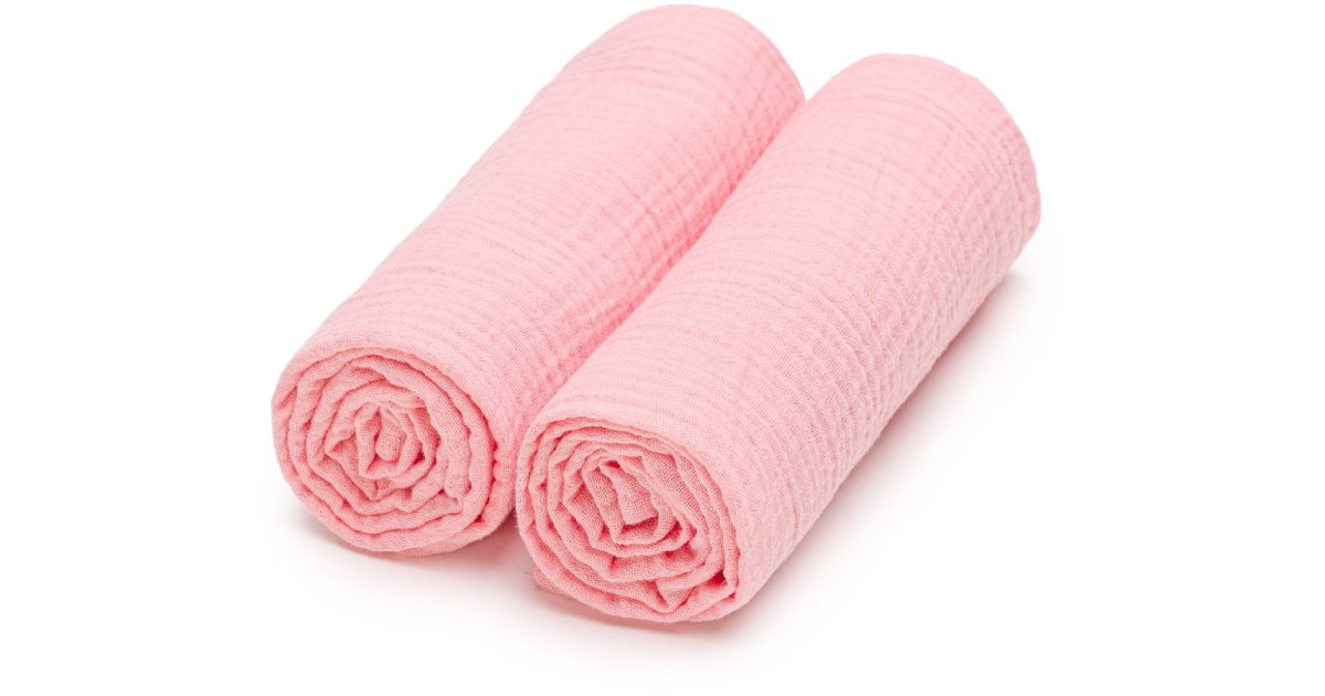 T-TOMI Muslin Diapers Pink cloth nappies | notino.co.uk