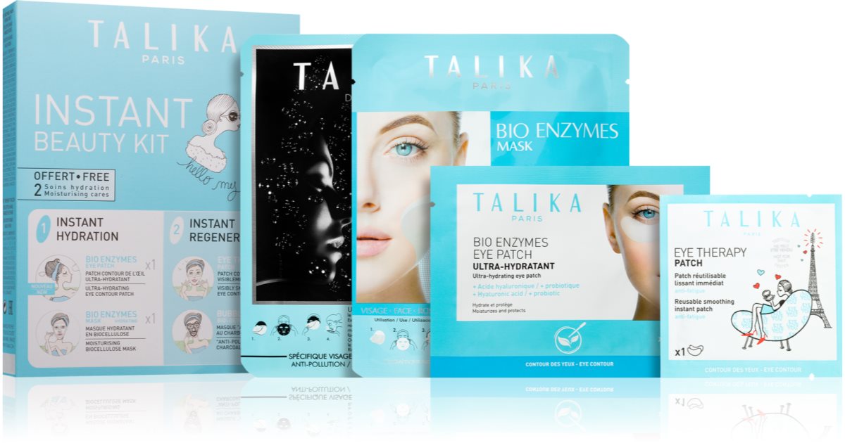 Talika Instant Beauty Kit set for intensive hydration | notino.ie
