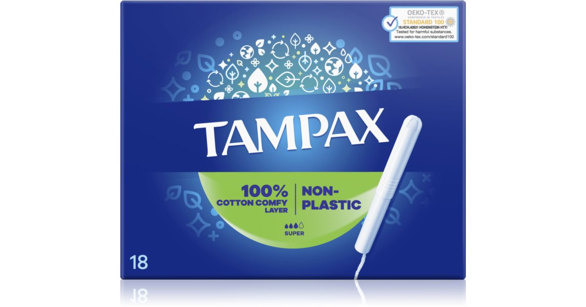 Tampax Super tampoonid aplikaatoriga | notino.ee