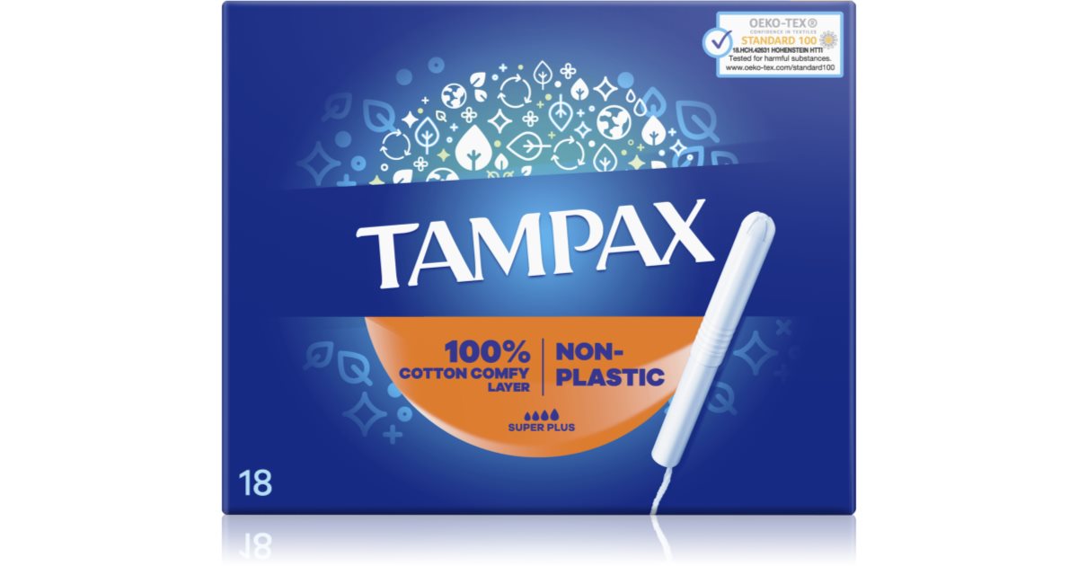 Tampax Super Plus tampony s aplikátorem | notino.cz