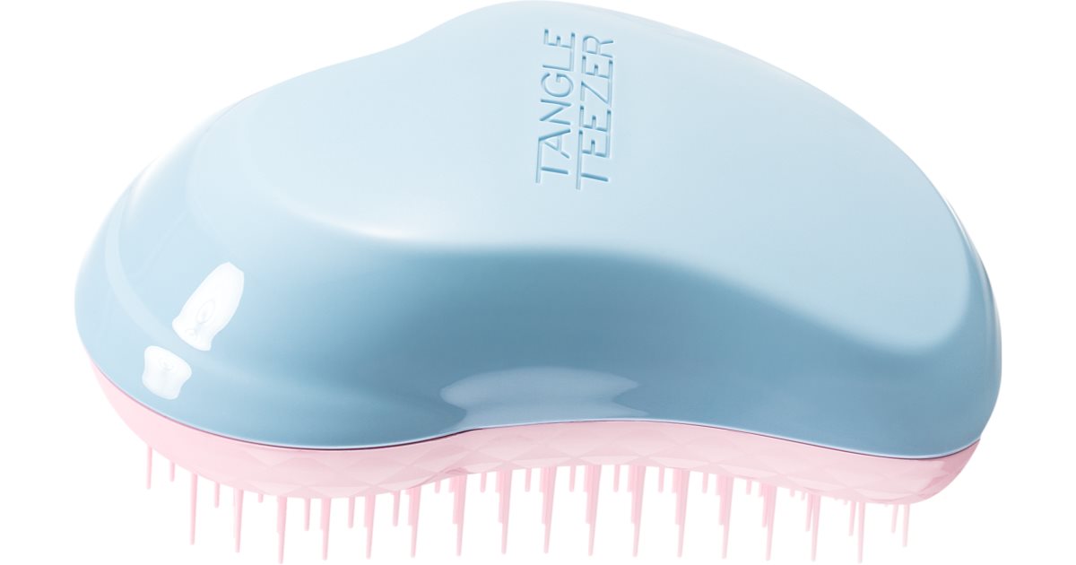 Tangle Teezer Fine & Fragile Powder Blue Blush brosse pour cheveux ...