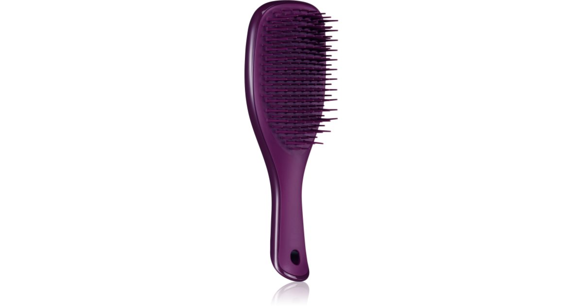 Tangle Teezer Mini Ultimate Detangler Midnight Plum Small Paddle Brush ...