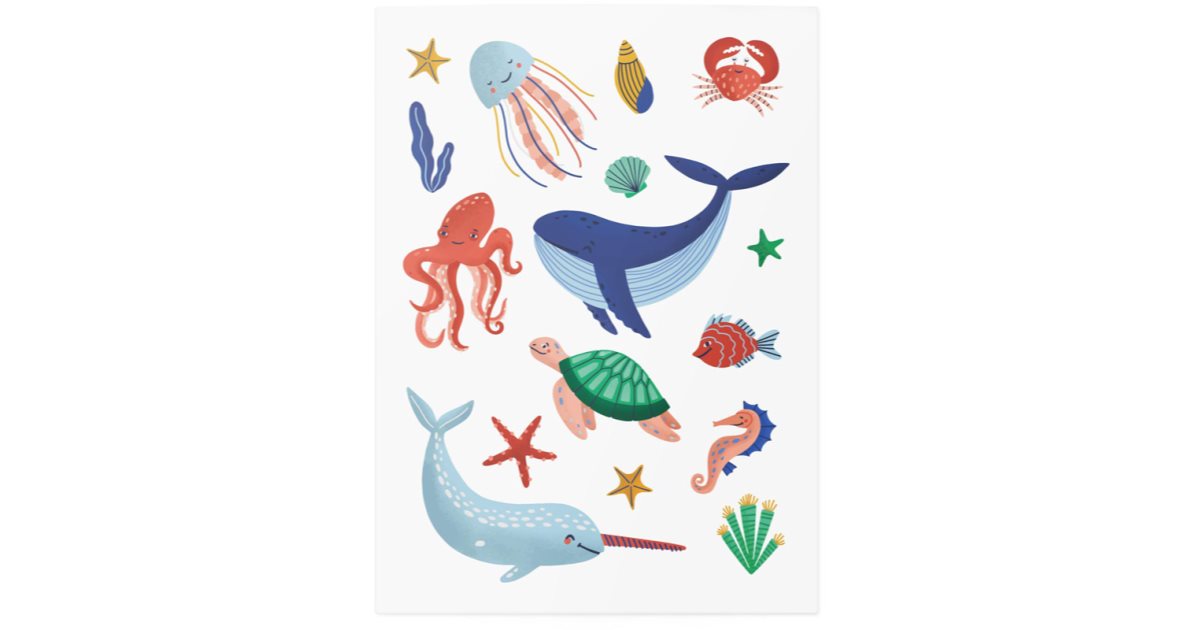 TATTonMe Temporary Tattoos Ocean tattoo for children | notino.co.uk