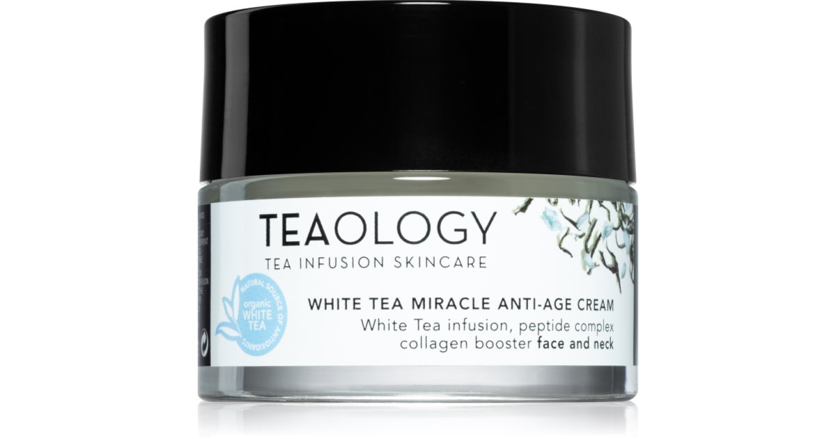 Teaology White Tea Miracle Anti-Age Cream anti-ageing moisturiser ...