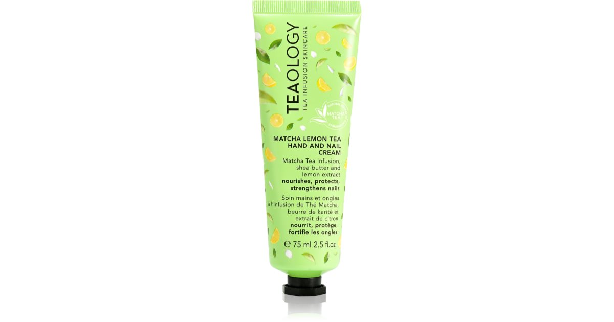 Teaology Matcha Tea Hand and Nail Cream crema per mani e unghie con ...