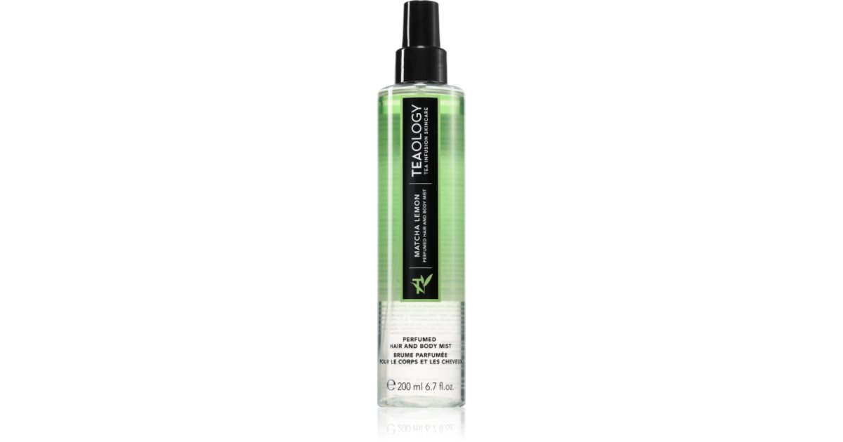 Teaology Body Mist Lemon Matcha Tea body spray with matcha citrus ...