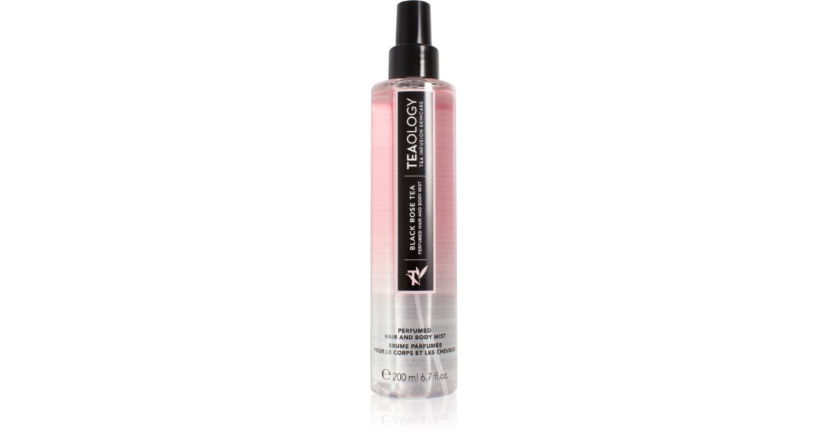 Teaology Body Mist Rose Tea spray corporal com aroma de rosas rosa ...