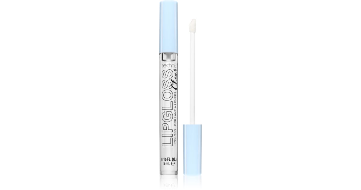 Technic Cosmetics Clear Lipgloss gloss labial transparente | notino.pt