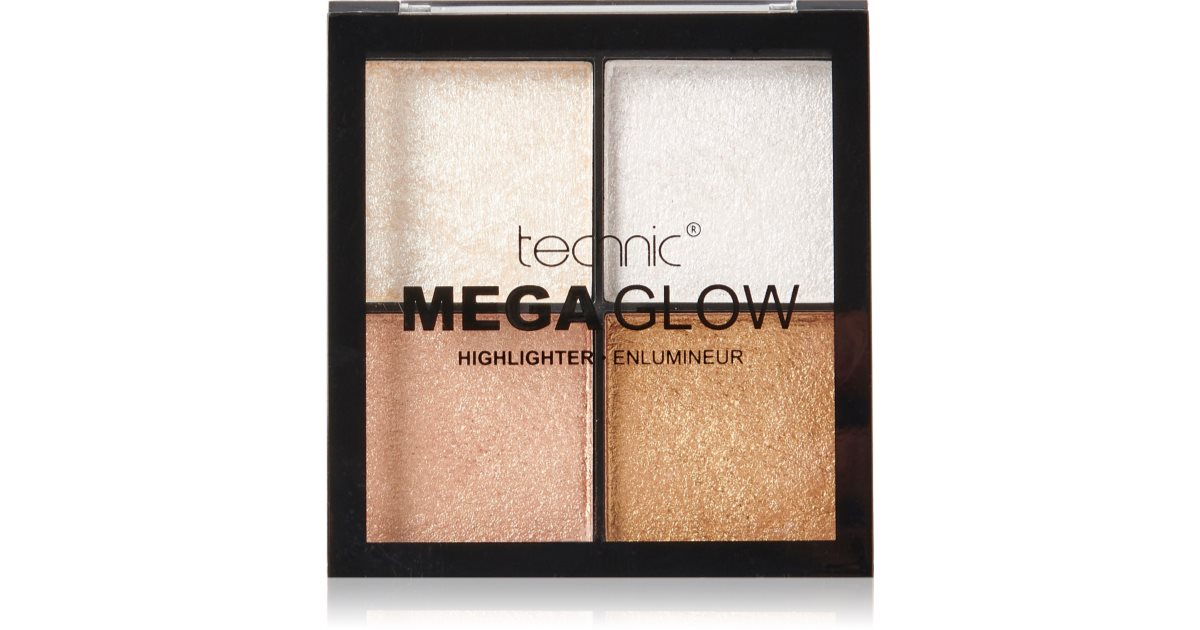 Technic Cosmetics Mega Glow paleta rozjasňovačov | notino.sk