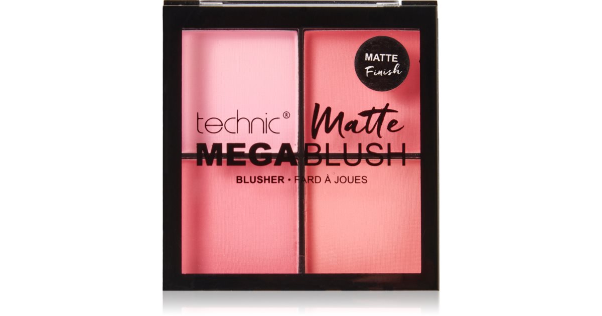 Technic Cosmetics Mega Blush blusher palette with matt effect | notino.co.uk