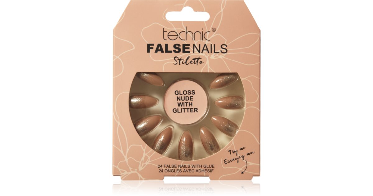 Technic Cosmetics False Nails Stiletto false nails | notino.co.uk