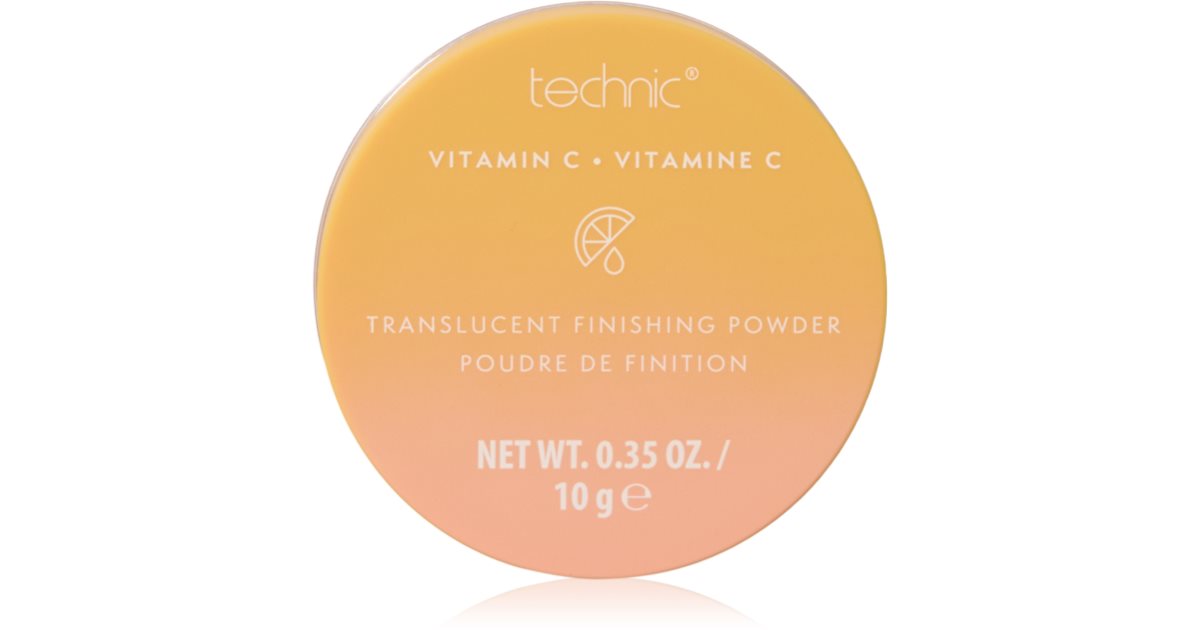 Technic Cosmetics Vitamin C brightening loose powder for a velvety ...